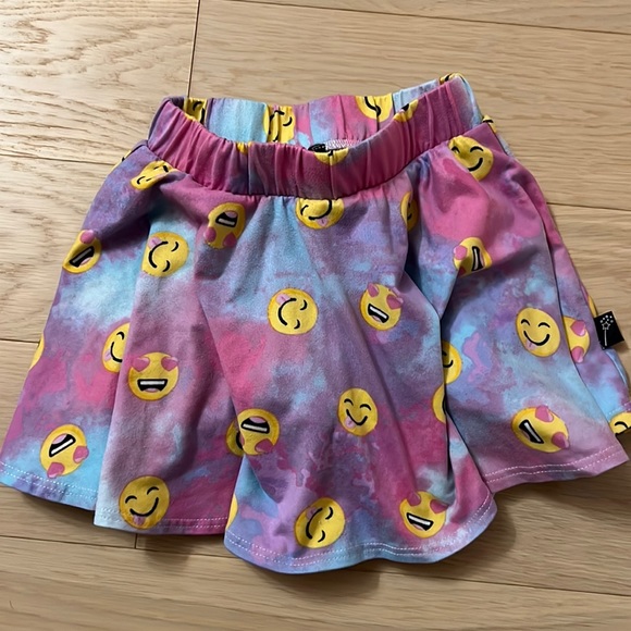 Pixie Lane | Bottoms | Pixie Lane Tie Dye Emoji Skort Skirt W Hidden ...